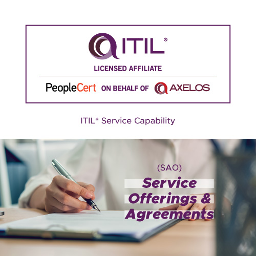 ITIL® Service Capability : Service Offerings & Agreements (SOA) - Renad ...